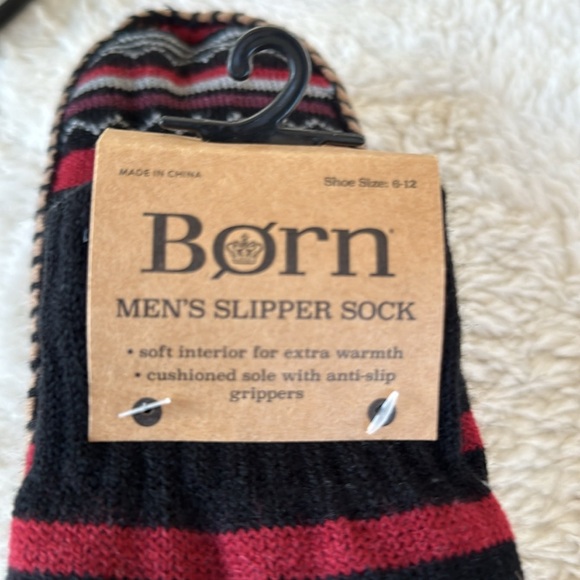 Born | Other | Mens Born Slipper Sock Shoe Size 62 | Poshmark